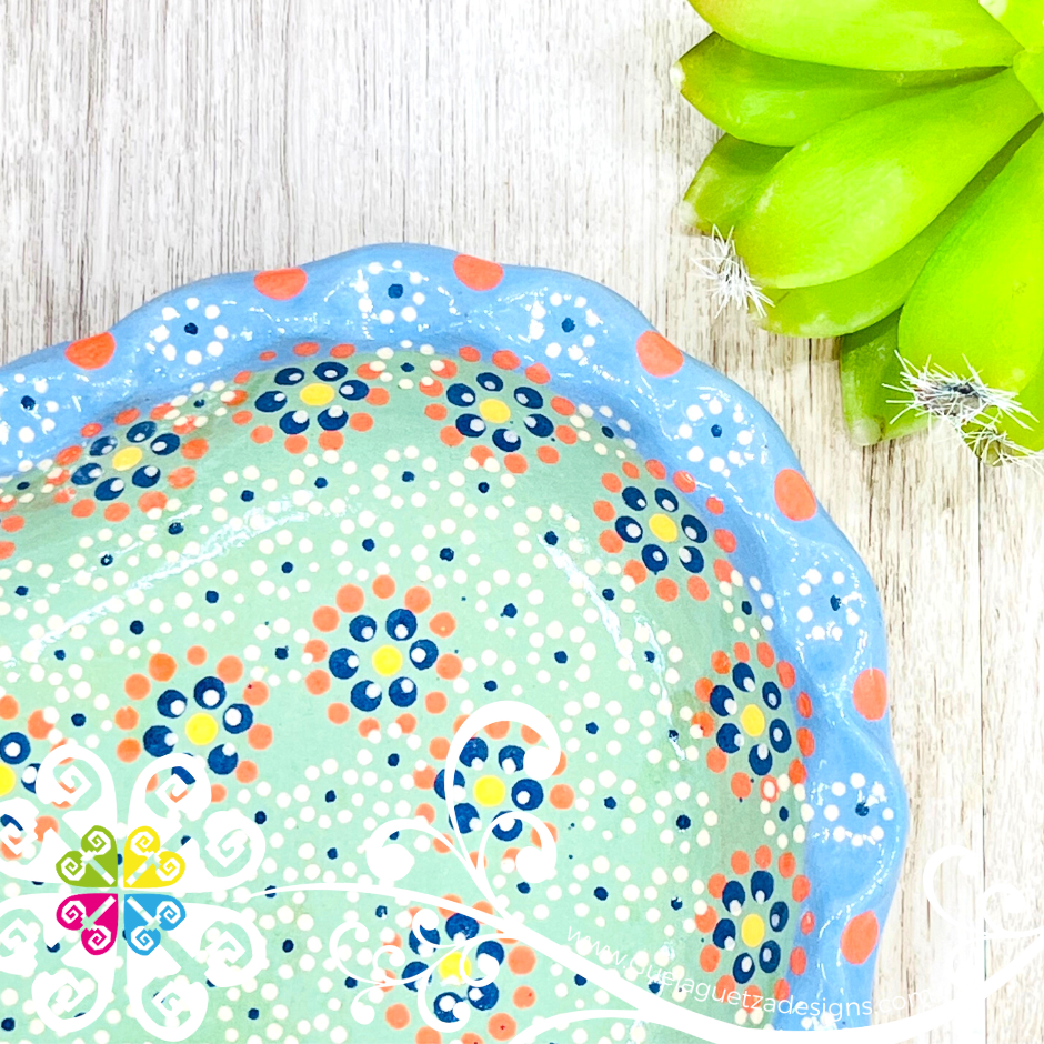 Corazon Capula Clay Fino Plate - Capula Fino Clay Kitchen – Guelaguetza ...