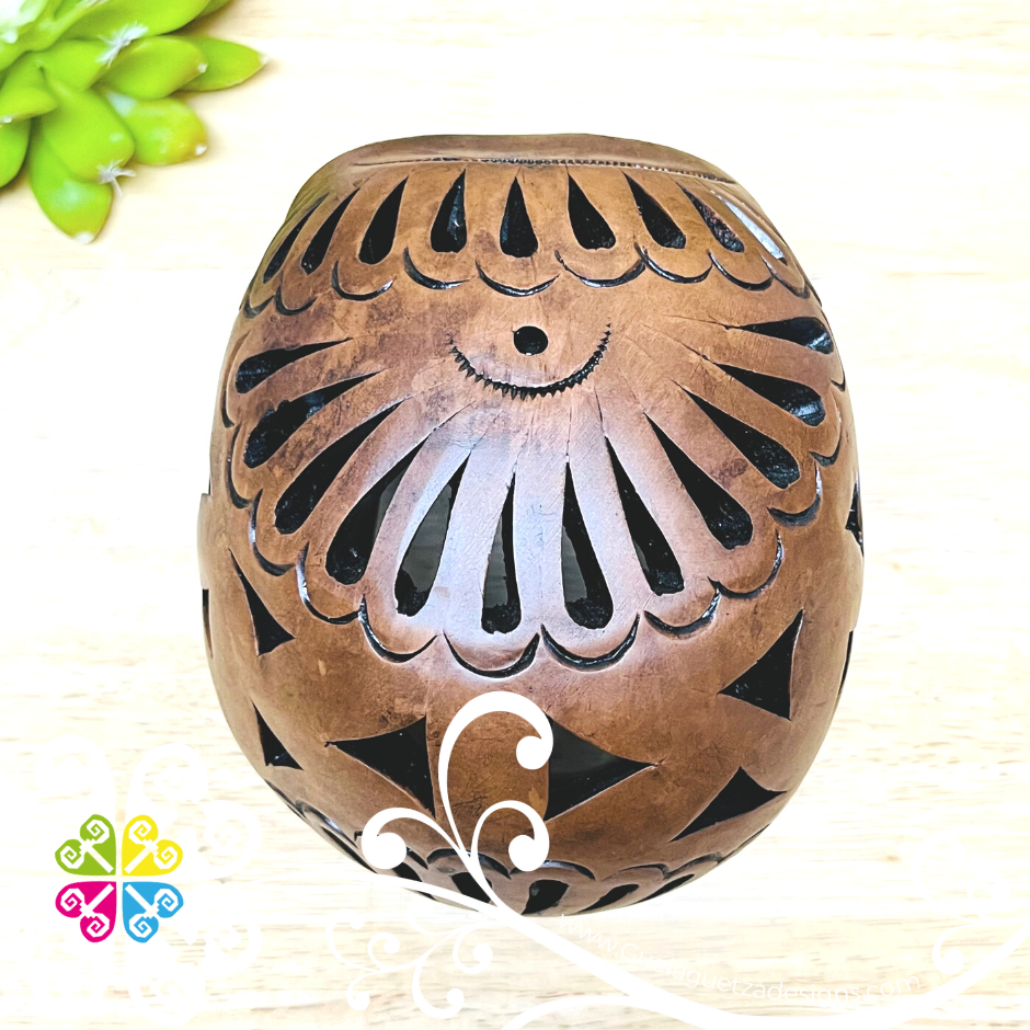 Large Calado Skull - Barro Cafe Oaxaca – Guelaguetza Designs