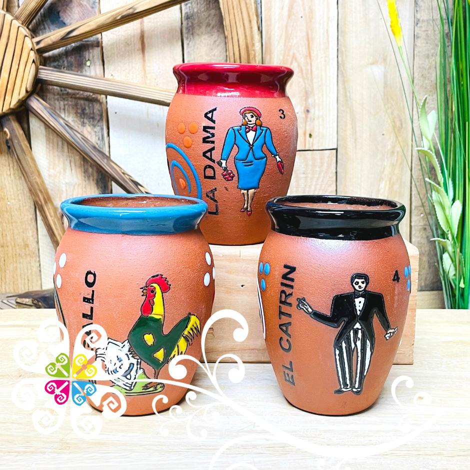 Mexican Clay Cups – Guelaguetza Designs