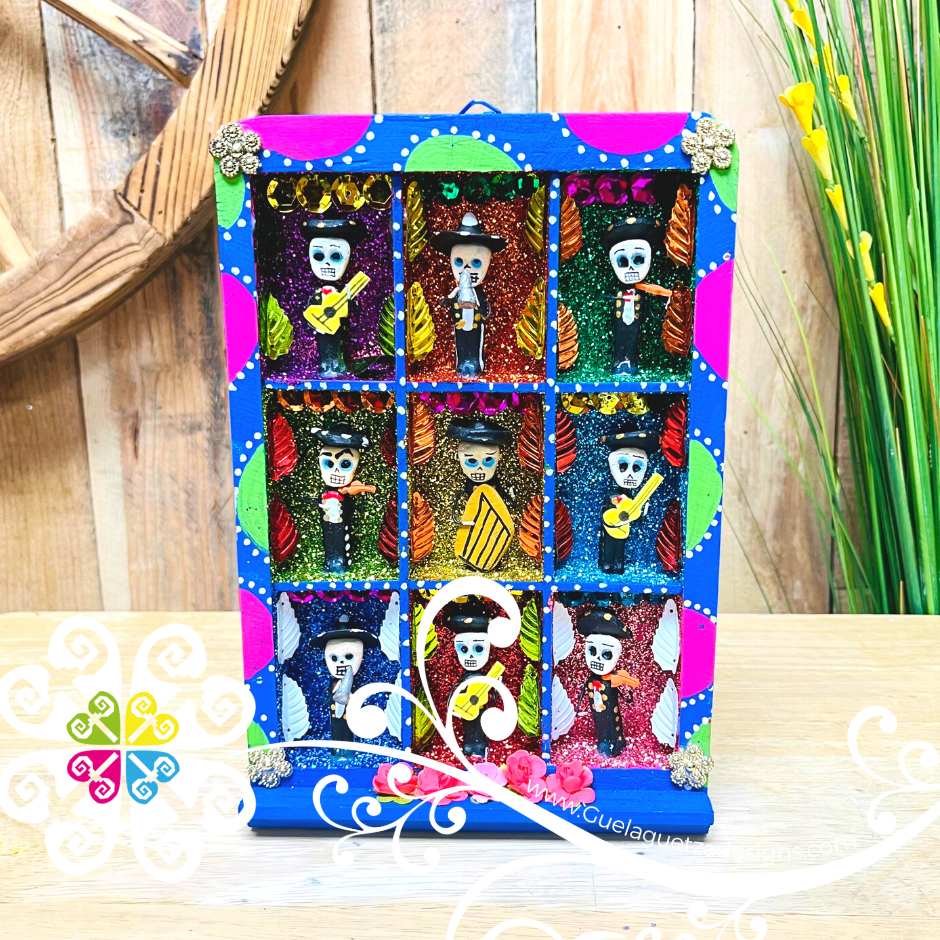 Artistas Mexican Gallery Box Decor - Cajita Decorativa Barro Cocido ...