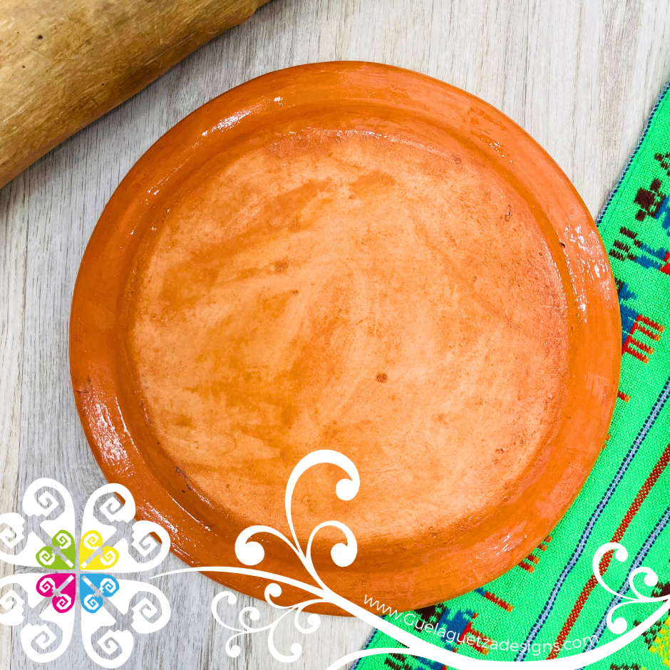 Set of 4 Large Capula Sencillo Plate - Artisan Kitchen – Guelaguetza ...