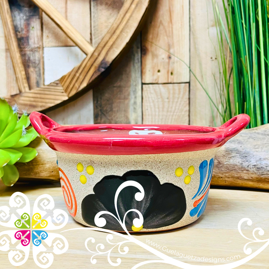Single Engobe Cazo - Clay Bowl – Guelaguetza Designs