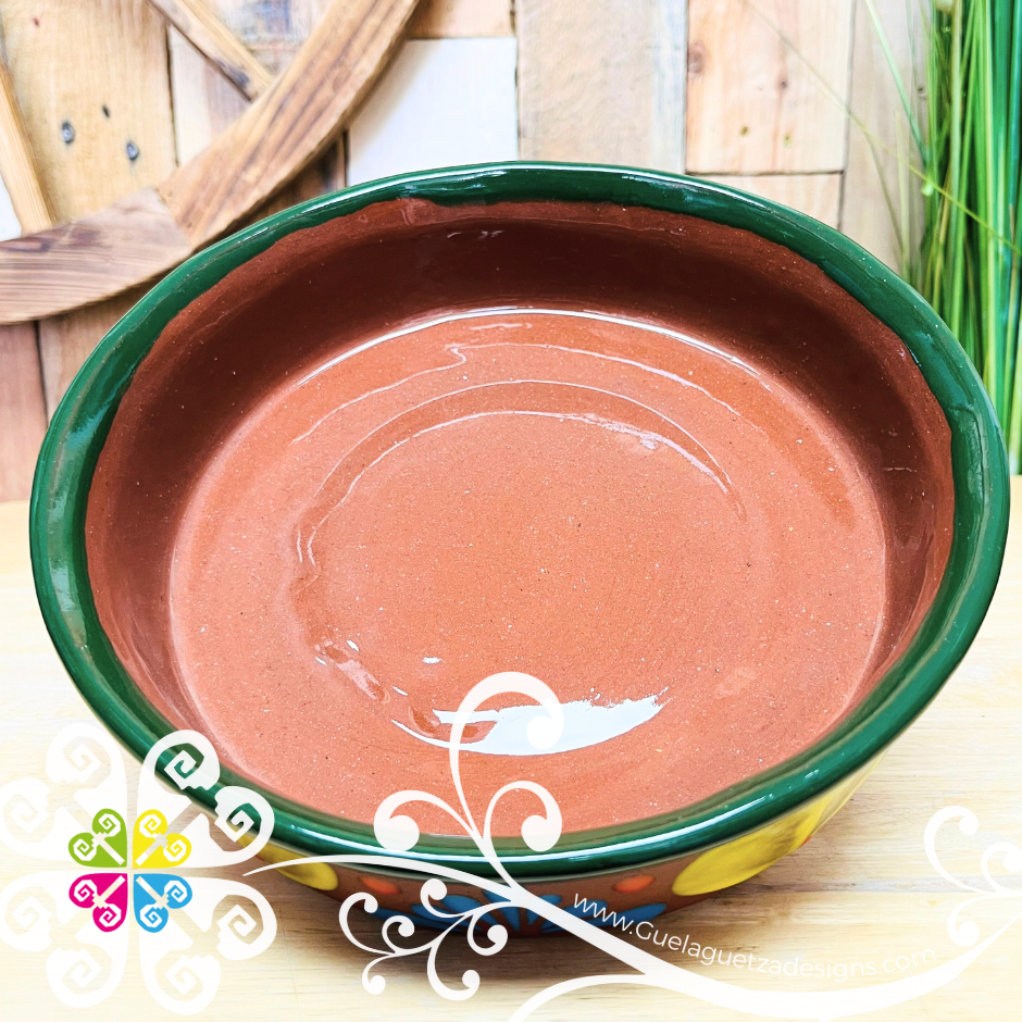 Tortillero de Barro Natural - Barro Mexicano – Guelaguetza Designs