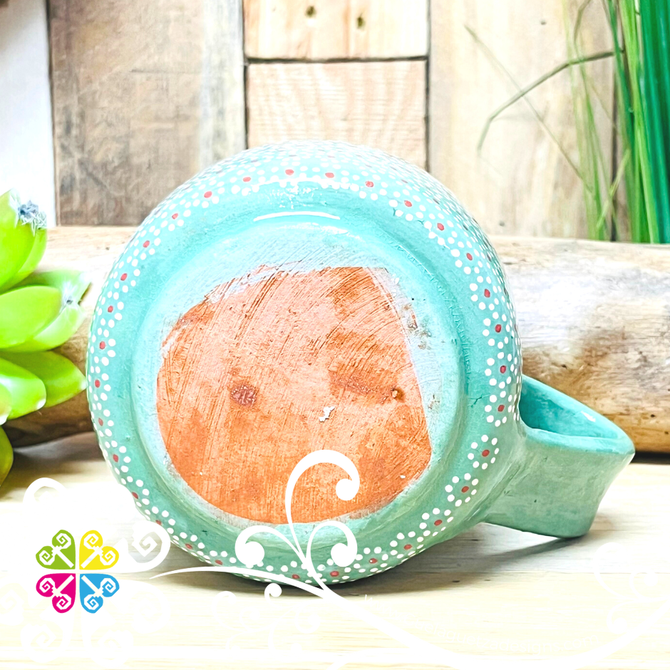 Capula Clay Fino Tea Mug - Artisan Kitchen – Guelaguetza Designs