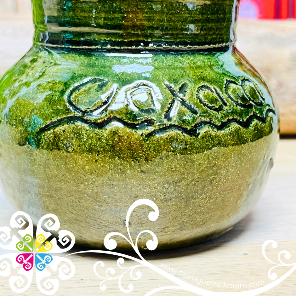 Set of 4 Jarrito Cafetero - Barro Vidriado Oaxaca – Guelaguetza Designs
