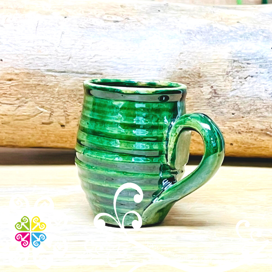 Jarrito Set of 4 Clay Shot - Barro Vidriado Oaxaca – Guelaguetza Designs