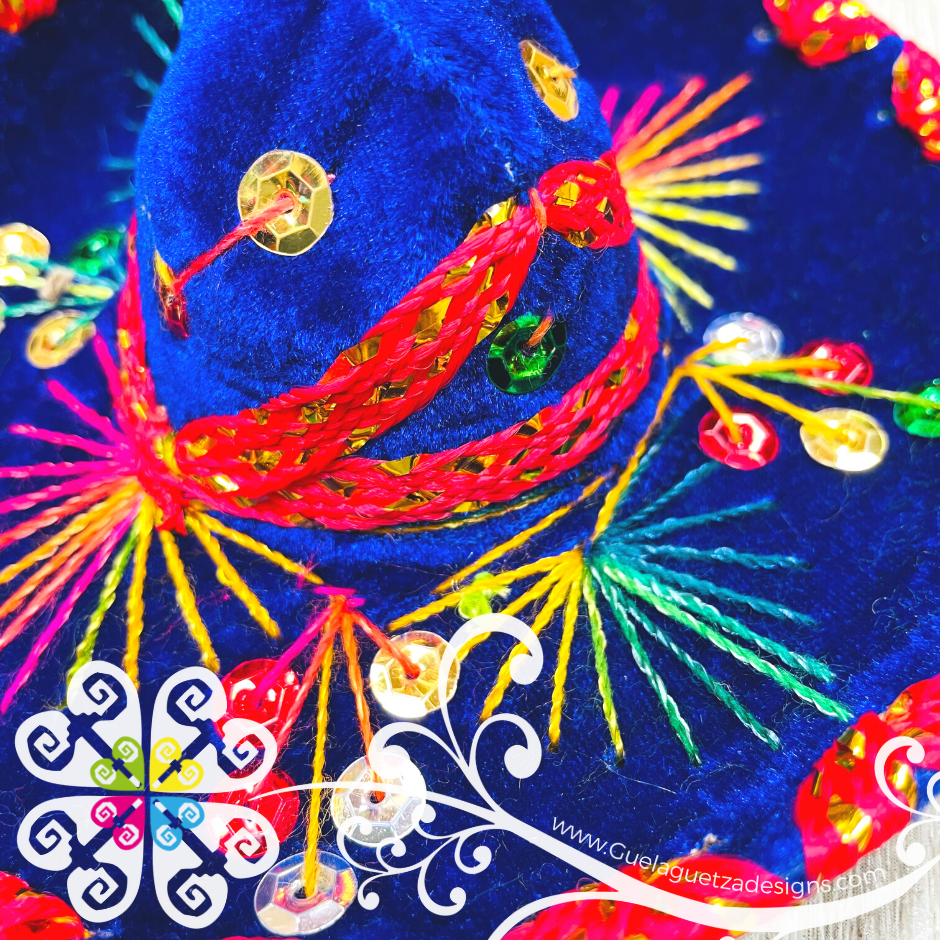 Velvet Mariachi Hat Set - Party Decor – Guelaguetza Designs