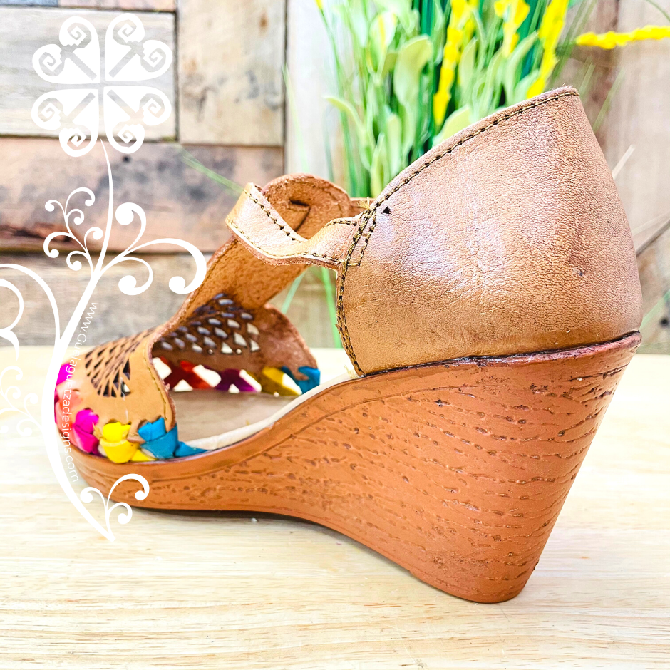 Natural Diamond Wedges Women Shoes – Guelaguetza Designs