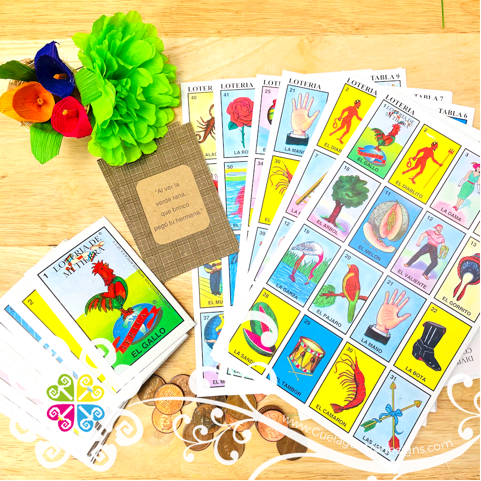 Loteria Game – Guelaguetza Designs
